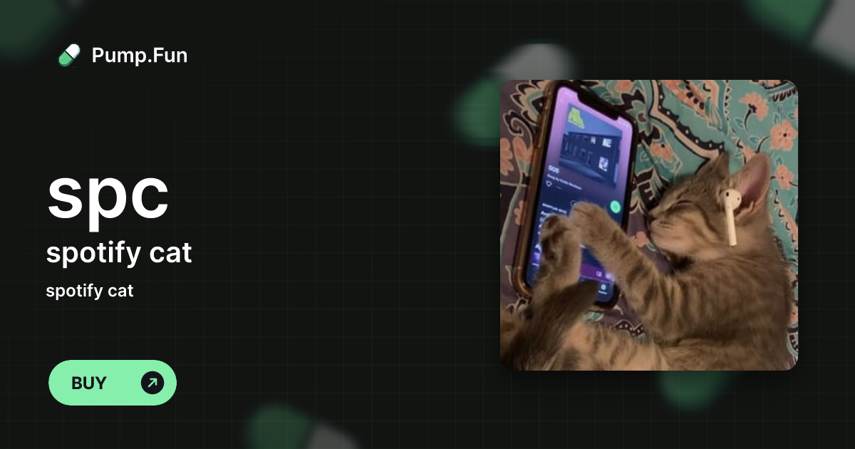 spotify cat (spc) - Pump