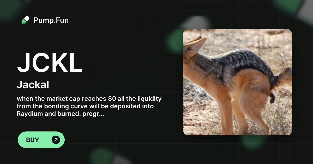 Jackal (JCKL) - Pump