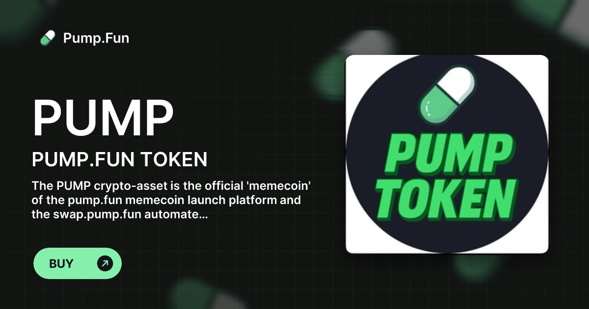 PUMP.FUN TOKEN (PUMP) - Pump