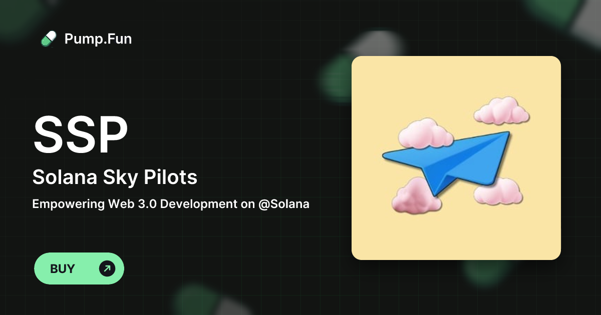 Solana Sky Pilots (SSP) - Pump