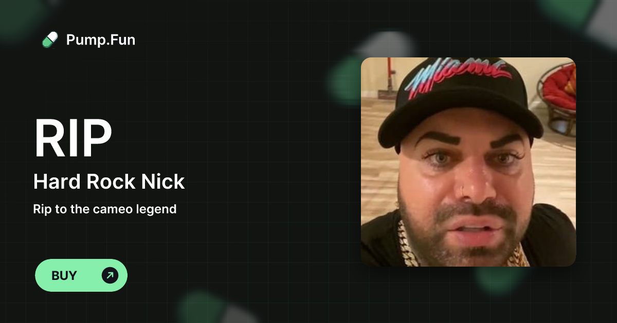 Hard Rock Nick (RIP ) - Pump