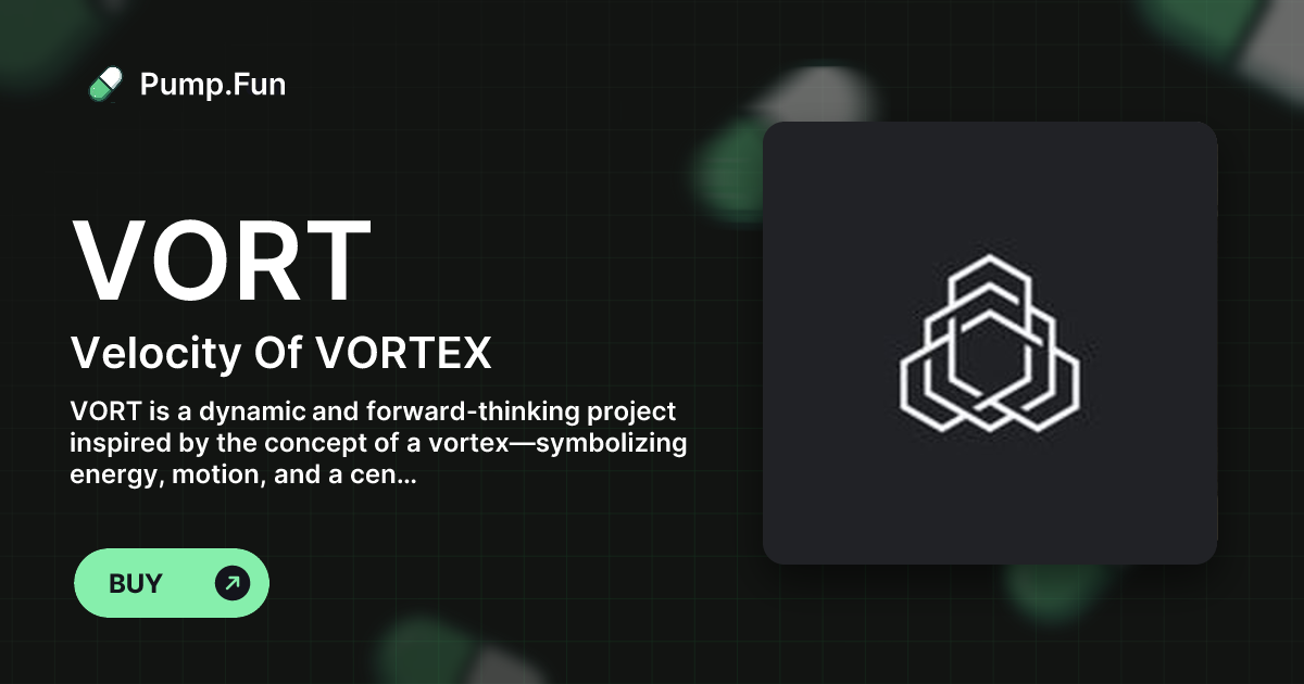 Velocity Of VORTEX (VORT) - Pump