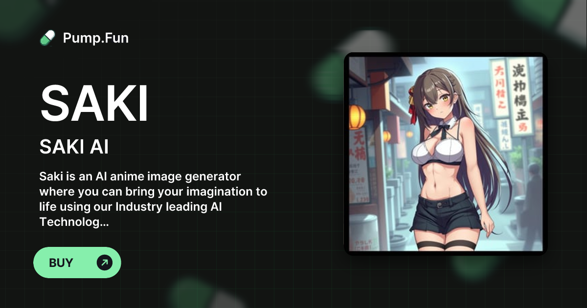 SAKI AI (SAKI) - Pump