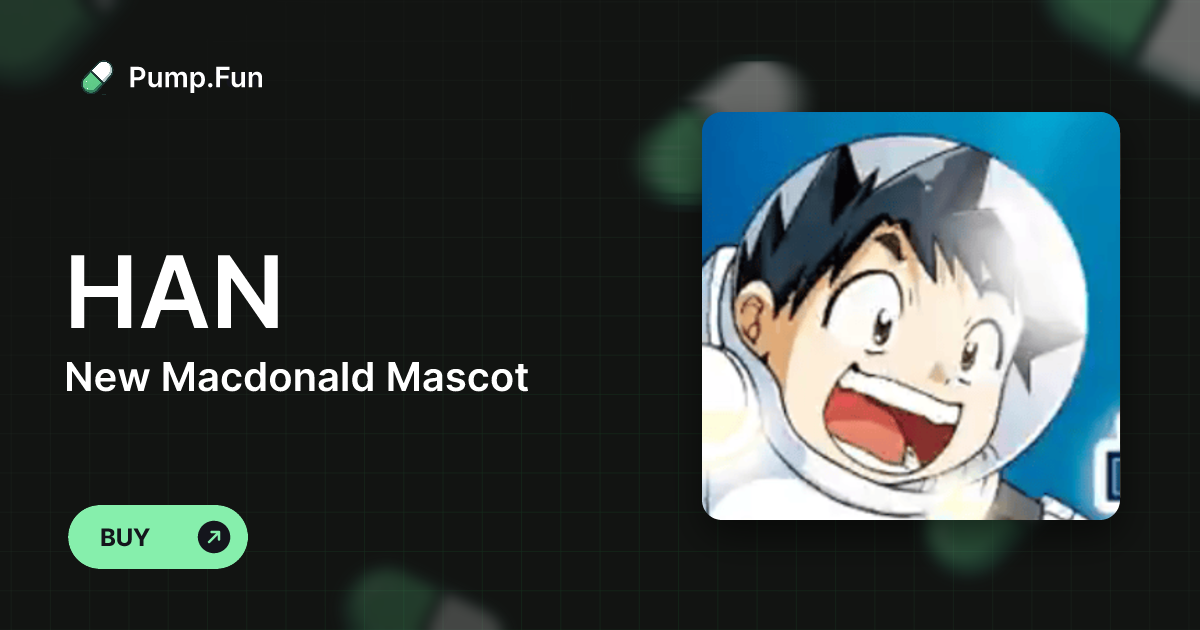 New Macdonald Mascot (HAN) - Pump