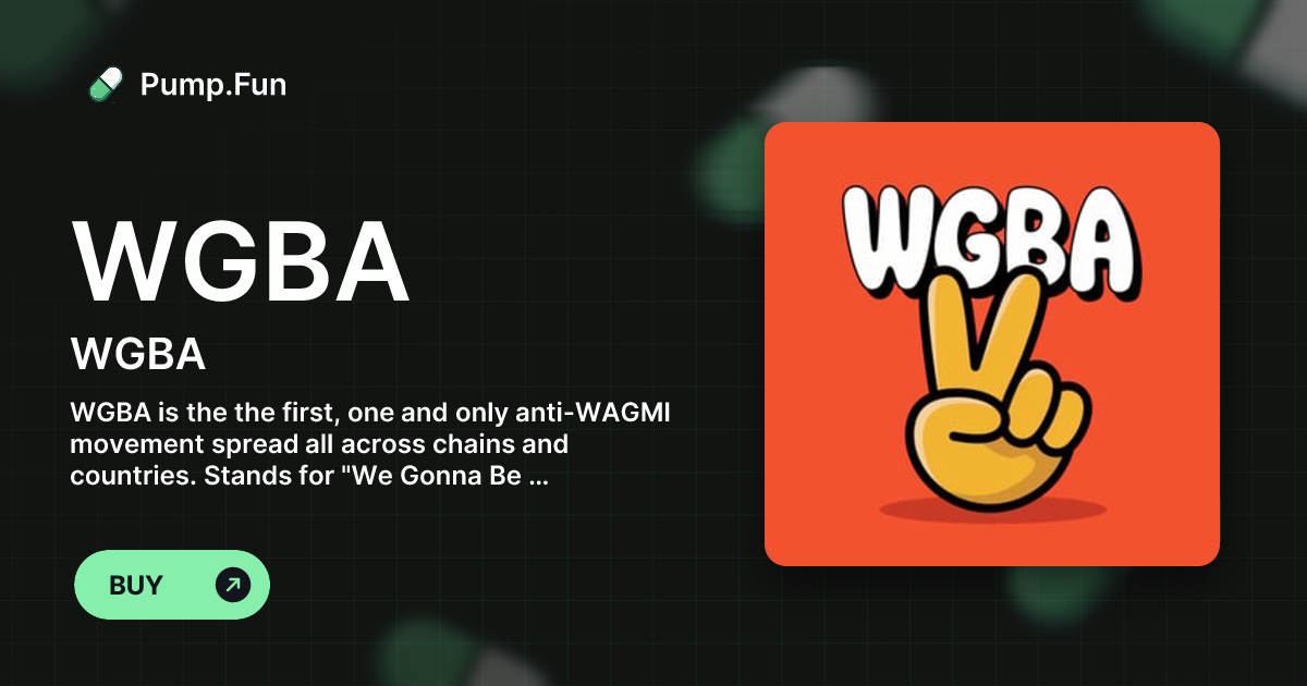 WGBA (WGBA) - Pump