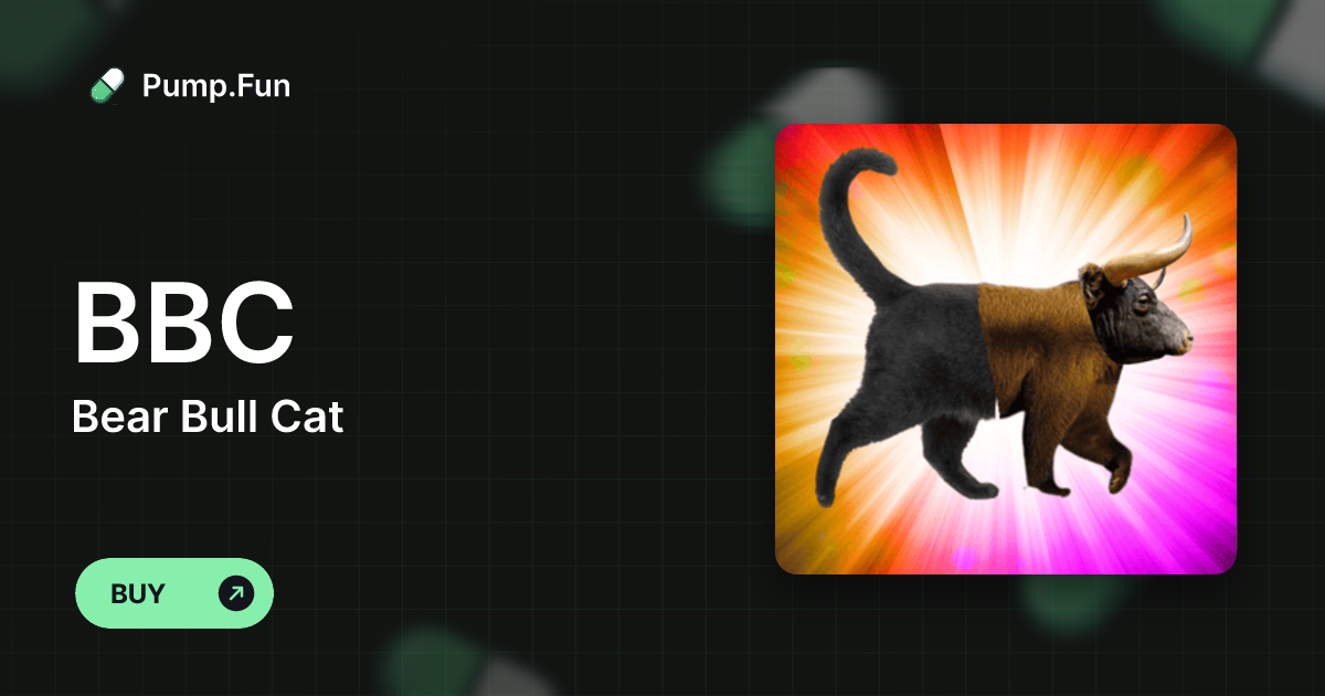 Bear Bull Cat (BBC) - Pump