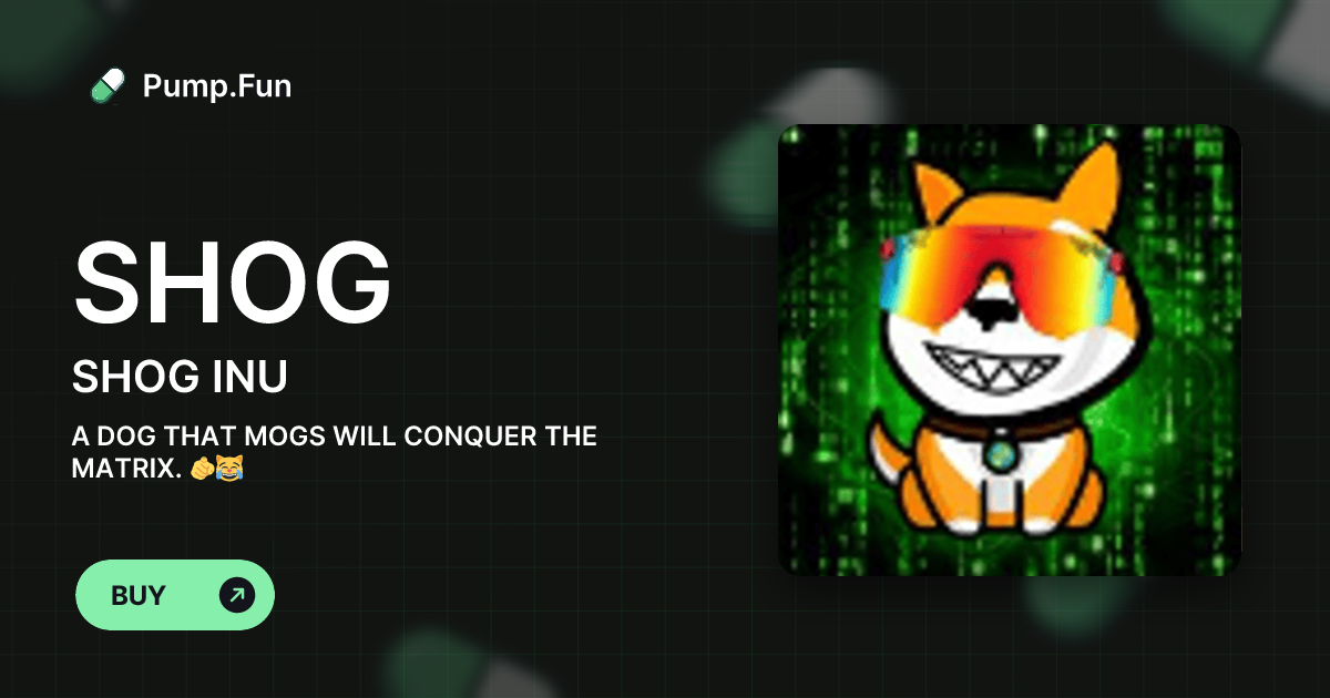 SHOG INU (SHOG) - Pump