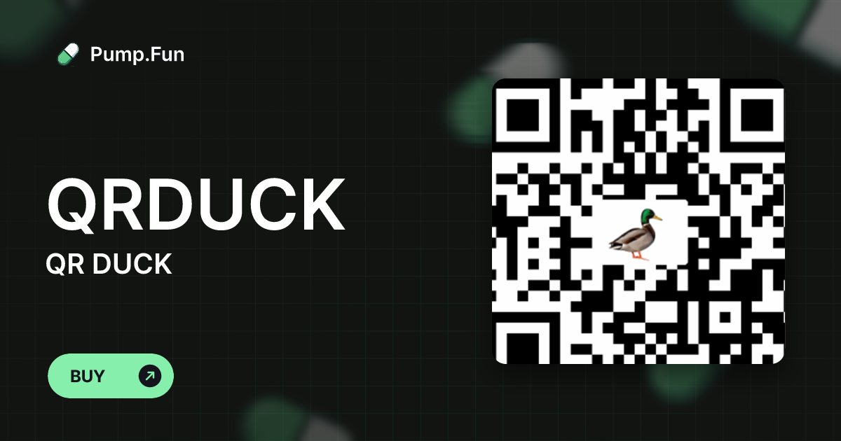 QR DUCK (QRDUCK) - Pump