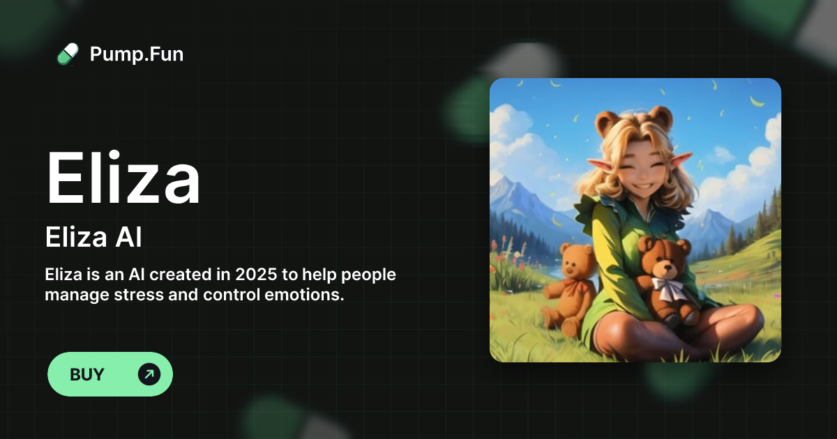 Eliza AI (Eliza) - Pump