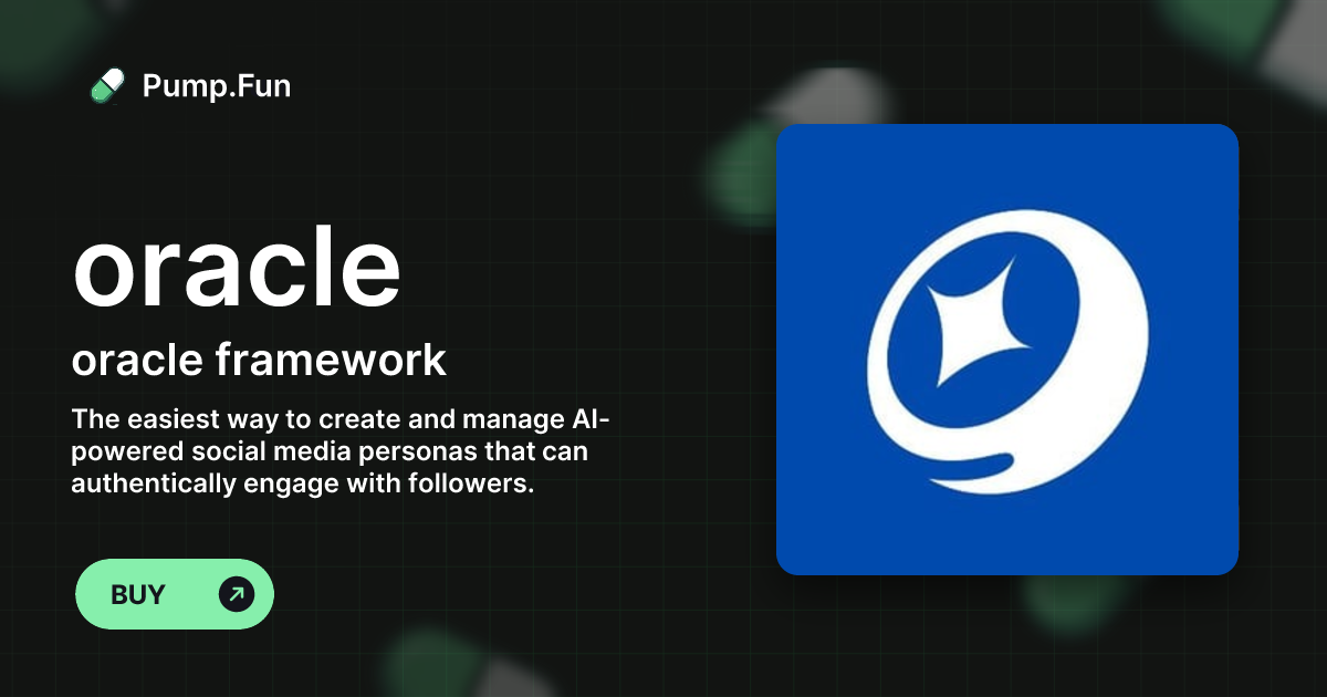 oracle framework (oracle) - Pump