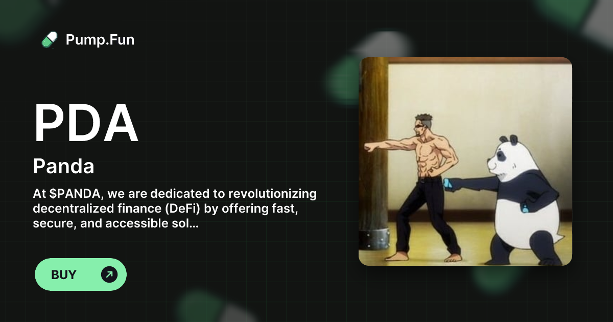 Panda (PDA) - Pump