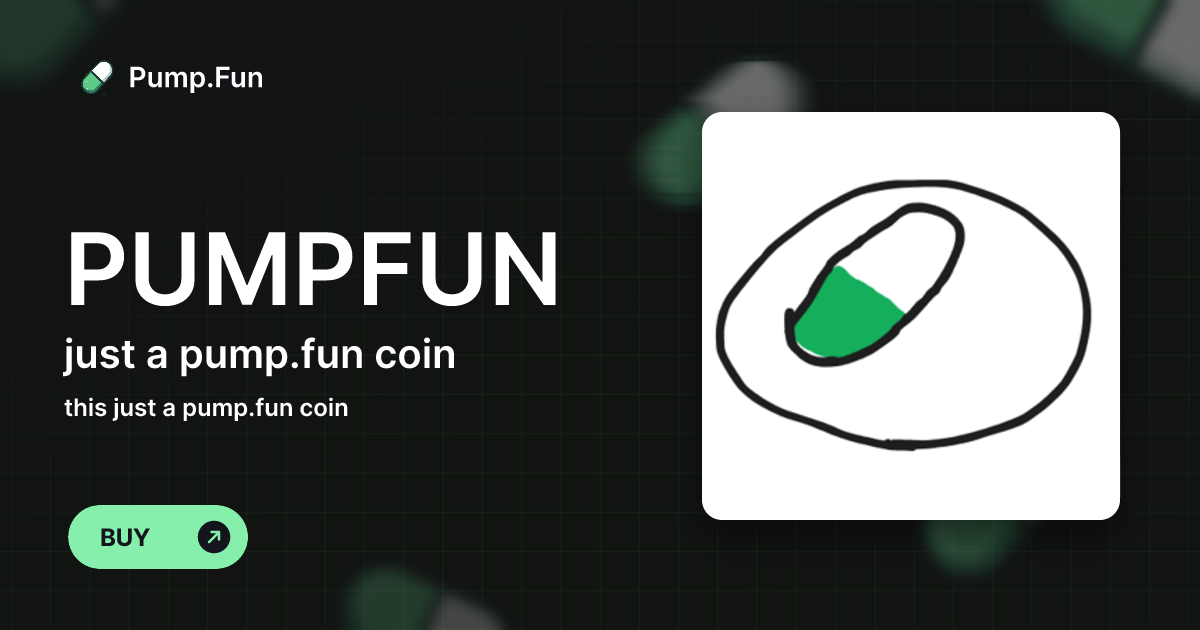 just a pump.fun coin (PUMPFUN) - Pump