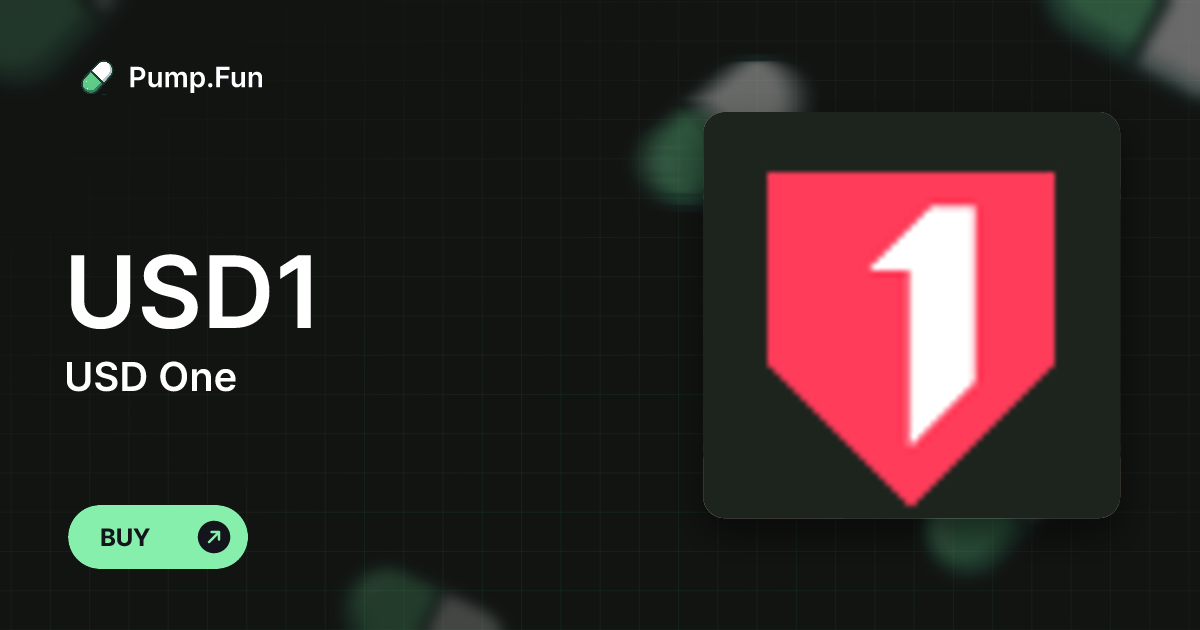 USD One (USD1) - Pump