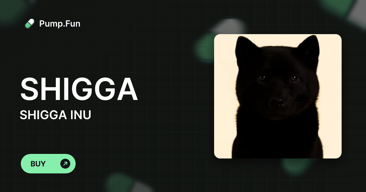 SHIGGA INU (SHIGGA) - Pump
