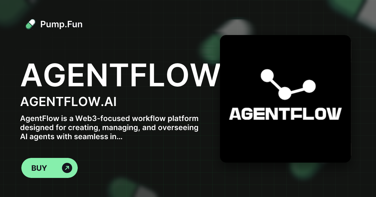 AGENTFLOW.AI (AGENTFLOW) - Pump