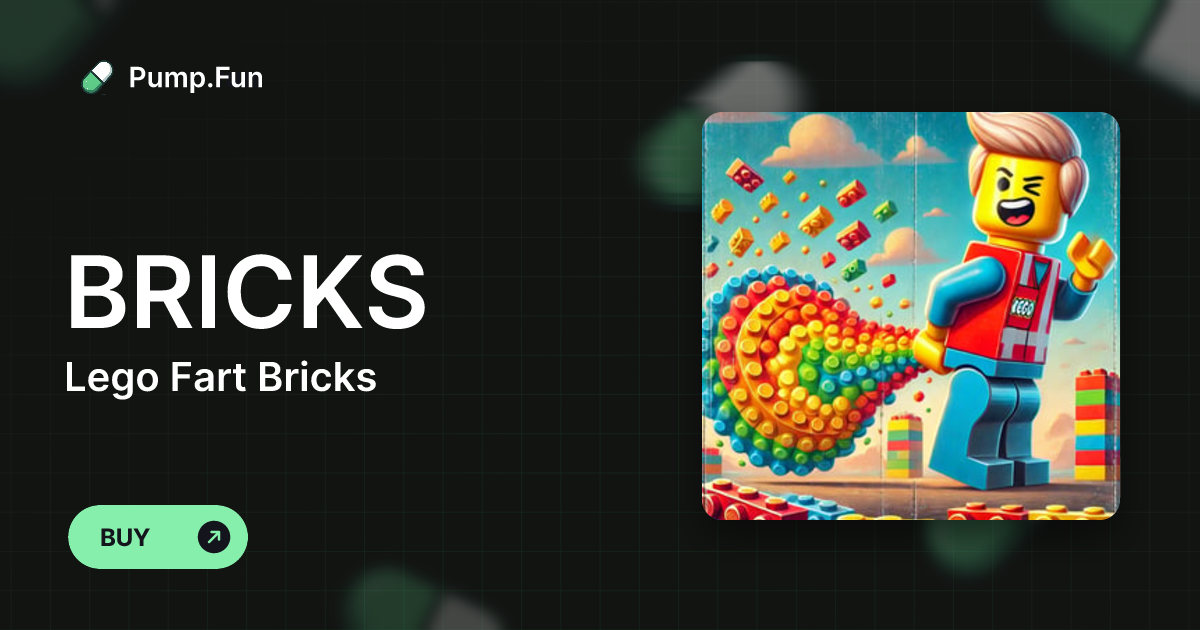 Lego Fart Bricks (BRICKS) - Pump