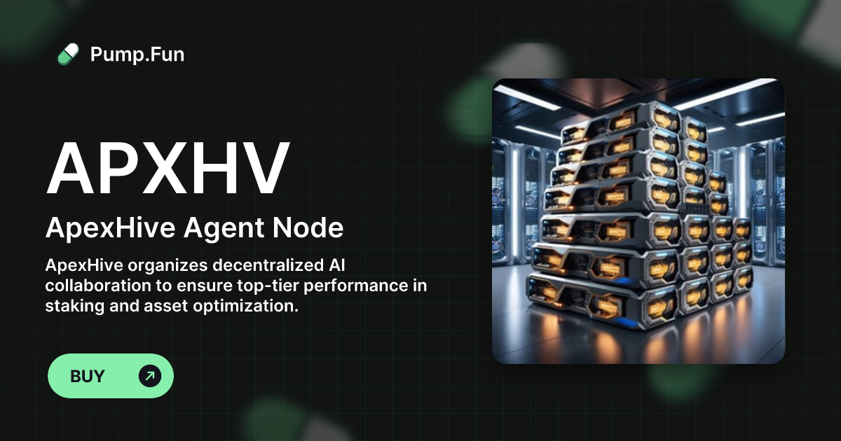 ApexHive Agent Node (APXHV) - Pump