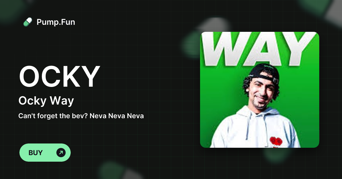 Ocky Way (OCKY) - Pump