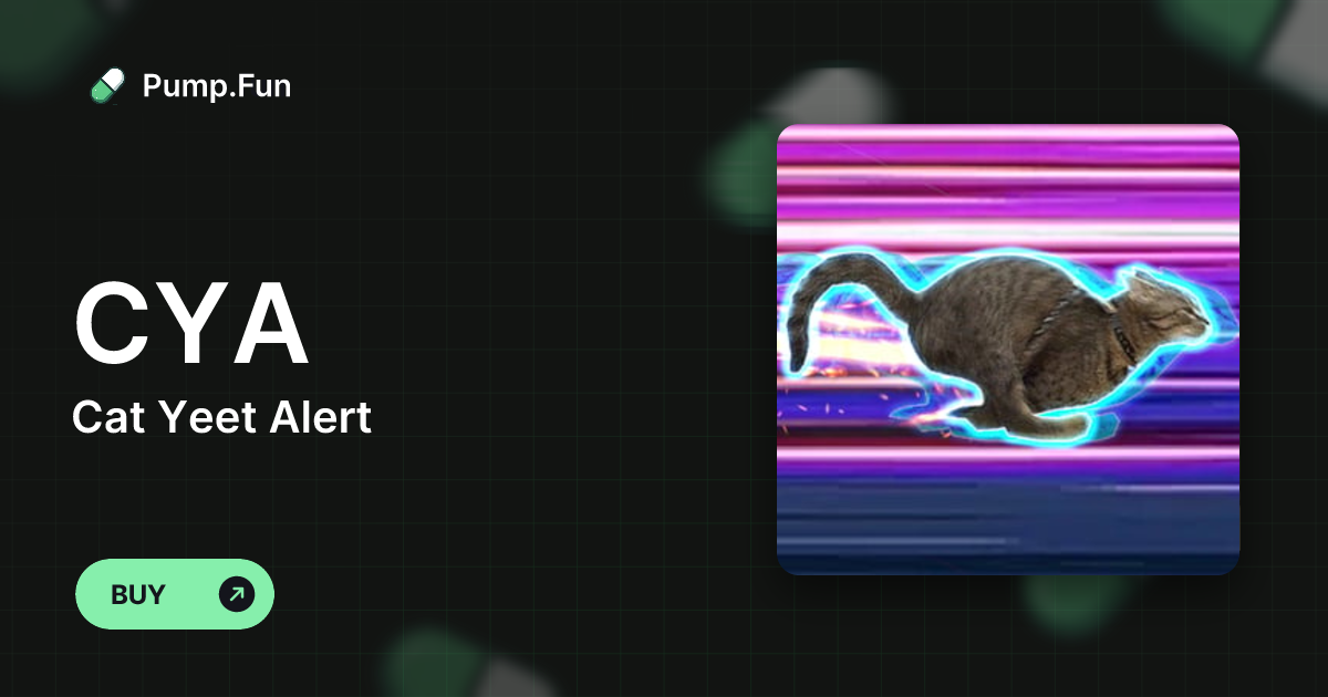 Cat Yeet Alert (CYA) - Pump