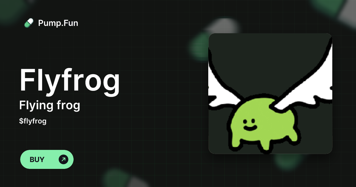 Flying frog (Flyfrog) - Pump