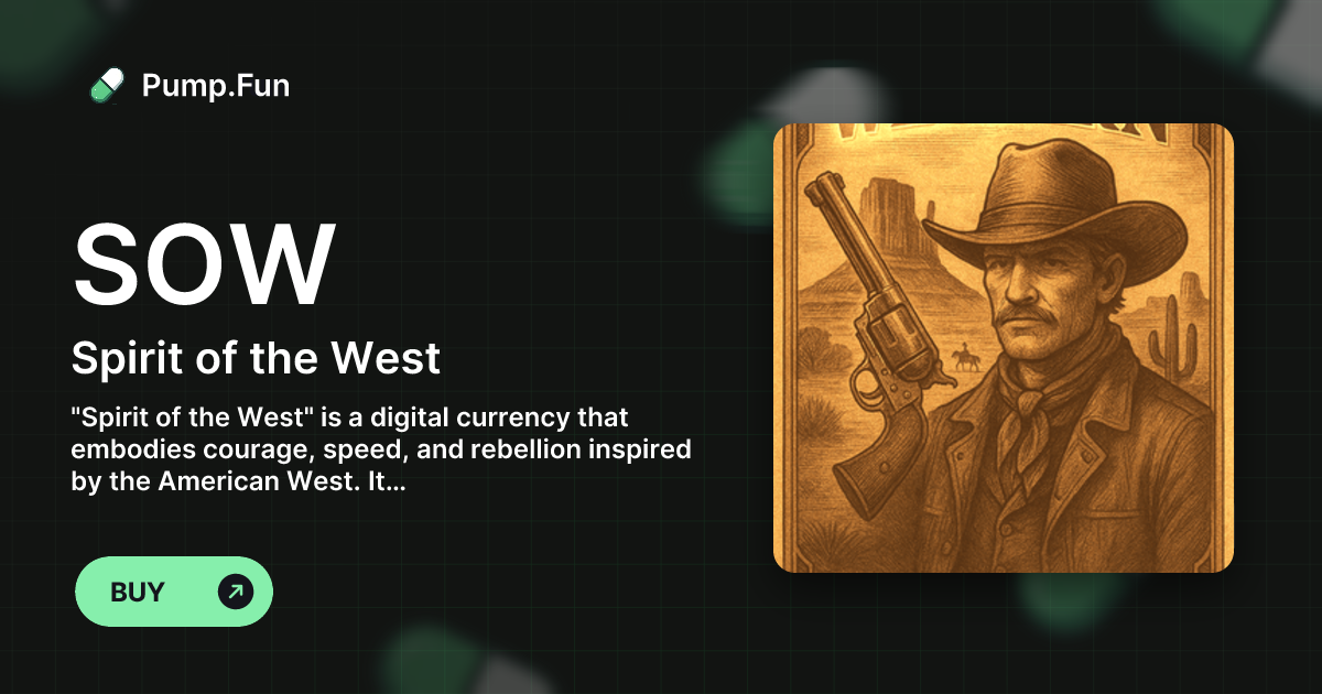 Spirit of the West (SOW) - Pump