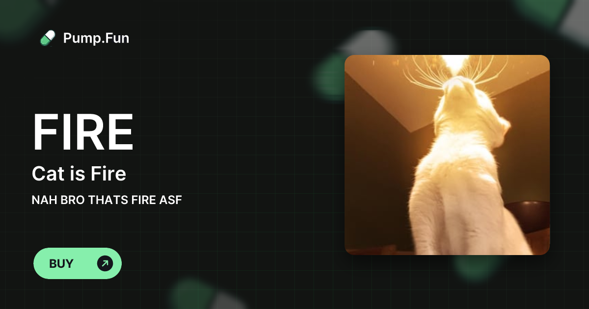 Cat is Fire (FIRE) - Pump