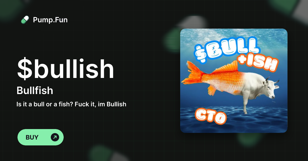 Bullfish ($bullish) - Pump