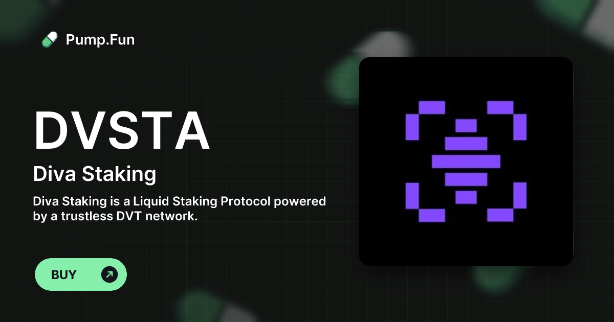 Diva Staking (DVSTA) - Pump