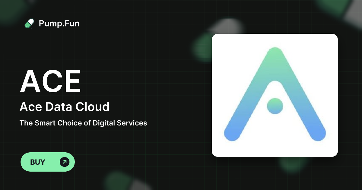 Ace Data Cloud (ACE) - Pump