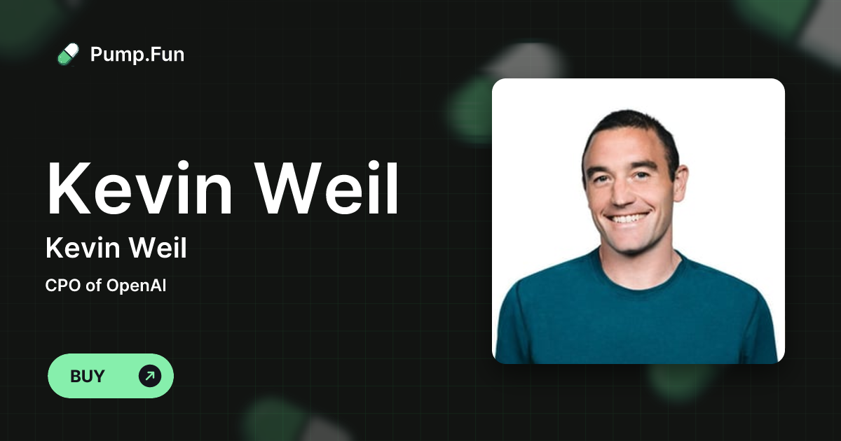 Kevin Weil (Kevin Weil) - Pump