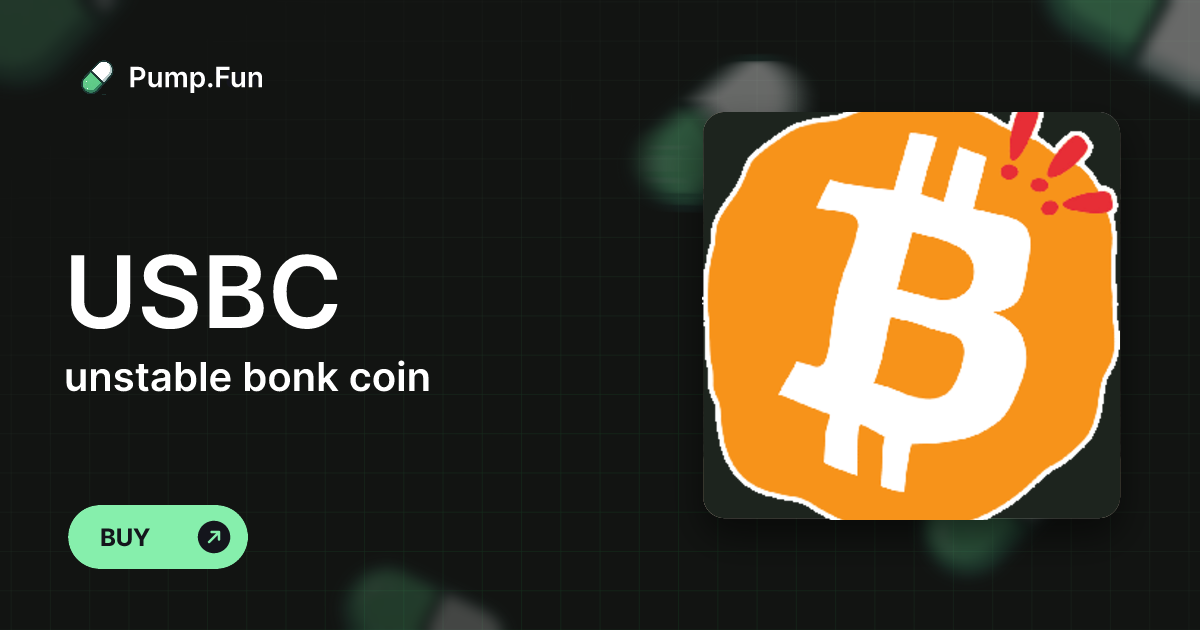 unstable bonk coin (USBC) - Pump