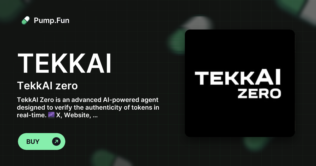 TekkAI zero (TEKKAI) - Pump