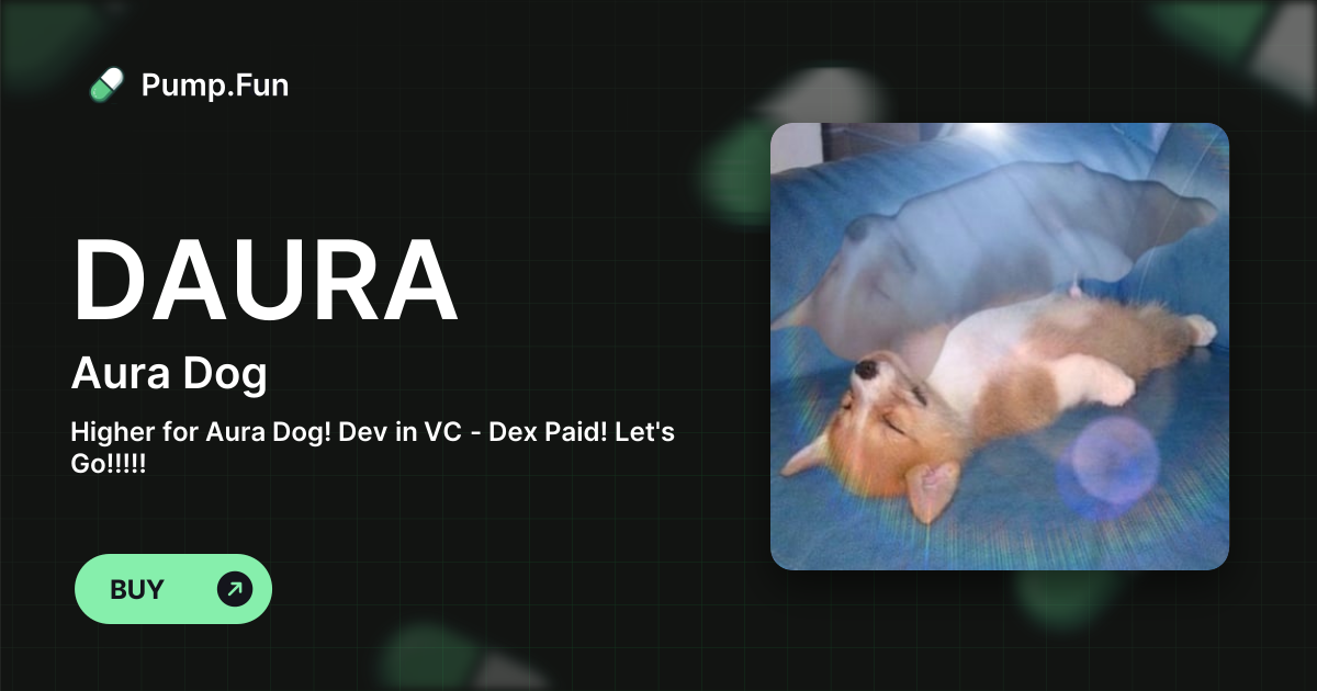 Aura Dog (DAURA) - Pump