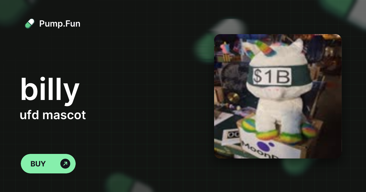 ufd mascot (billy) - Pump