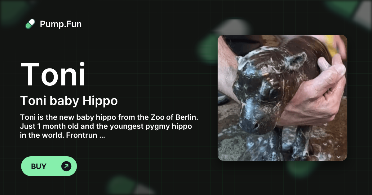 Toni baby Hippo (Toni) - Pump