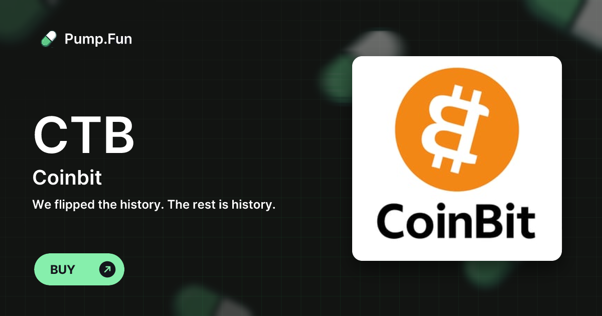 Coinbit (CTB) - Pump