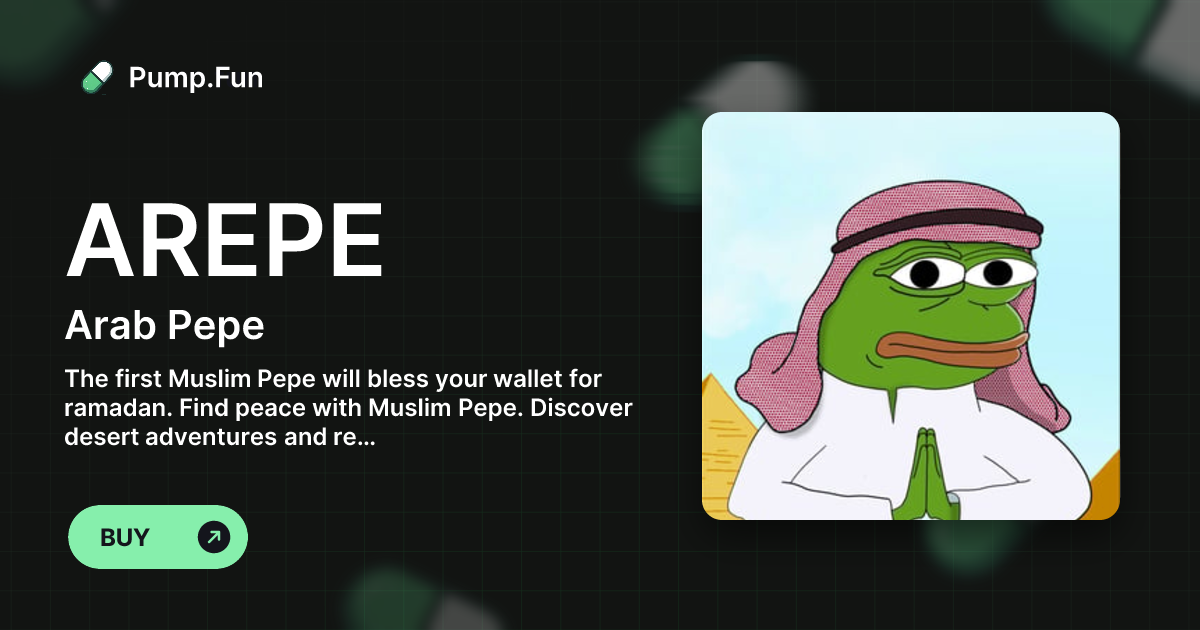 Arab Pepe (AREPE) - Pump