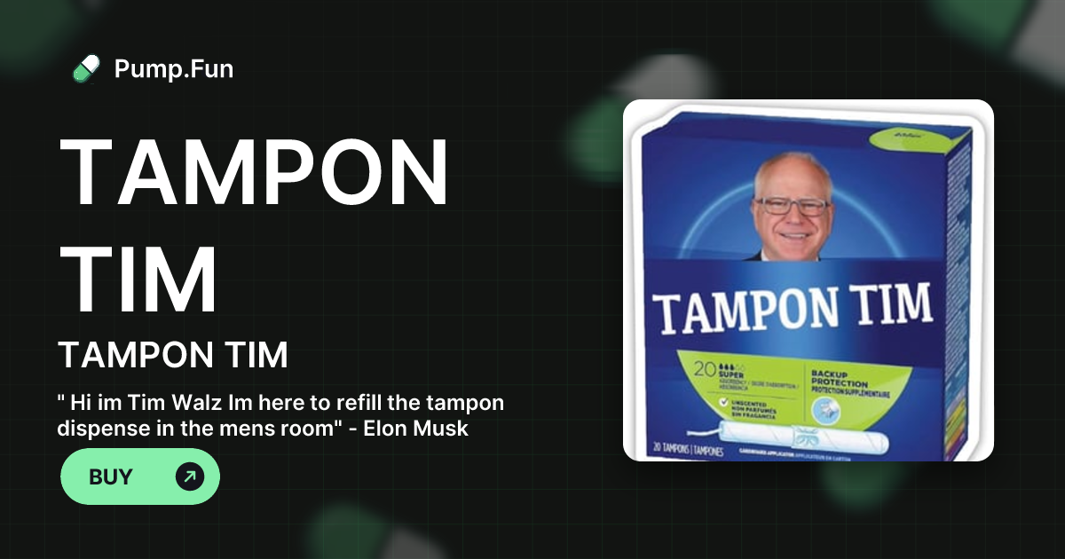 TAMPON TIM (TAMPON TIM) - Pump