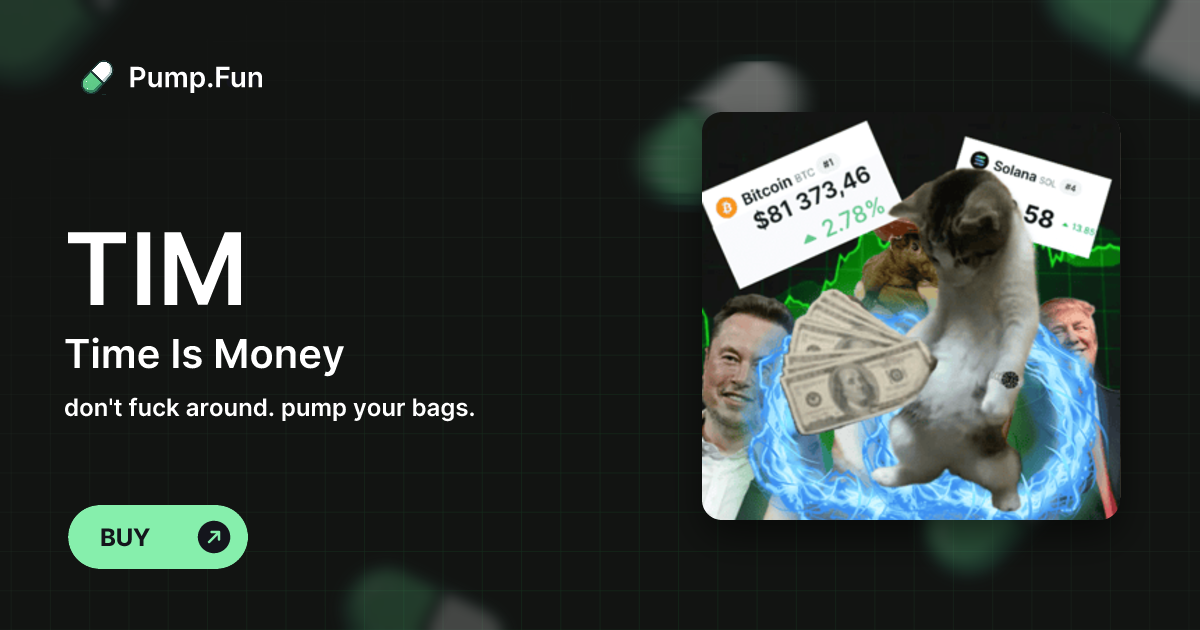 Time Is Money (TIM) - Pump