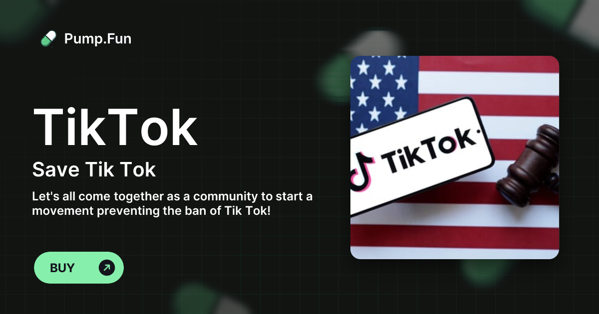 Save Tik Tok (TikTok) - Pump