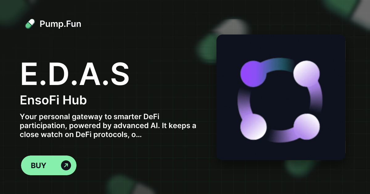 EnsoFi Hub (E.D.A.S) - Pump