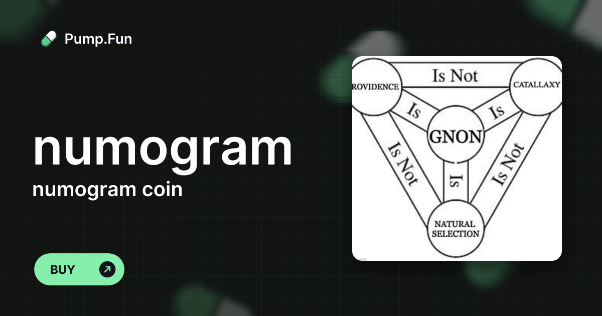numogram coin (numogram ) - Pump