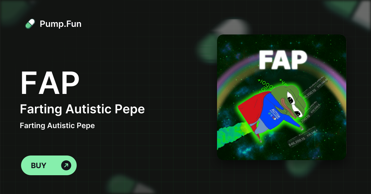 Farting Autistic Pepe (FAP) - Pump
