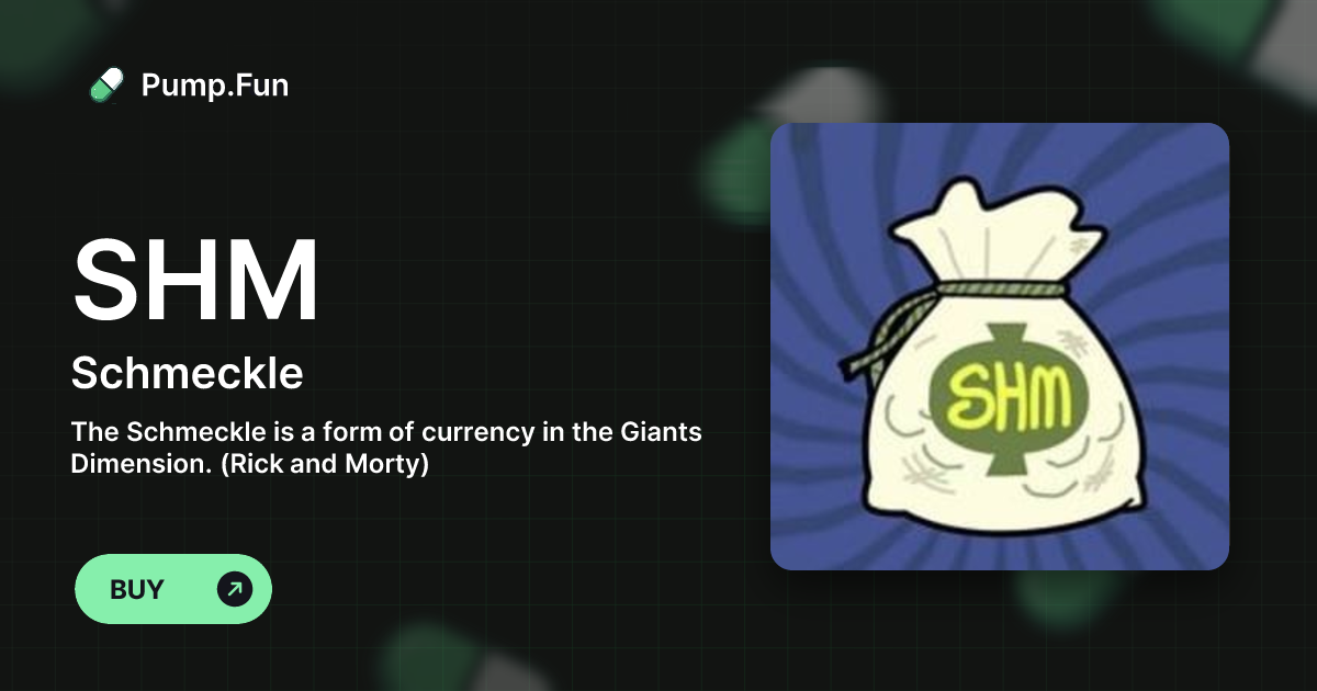 Schmeckle (SHM) - Pump