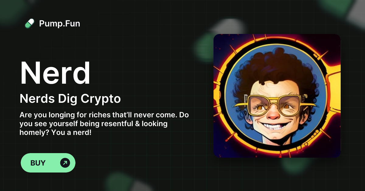 Nerds Dig Crypto (Nerd) - Pump