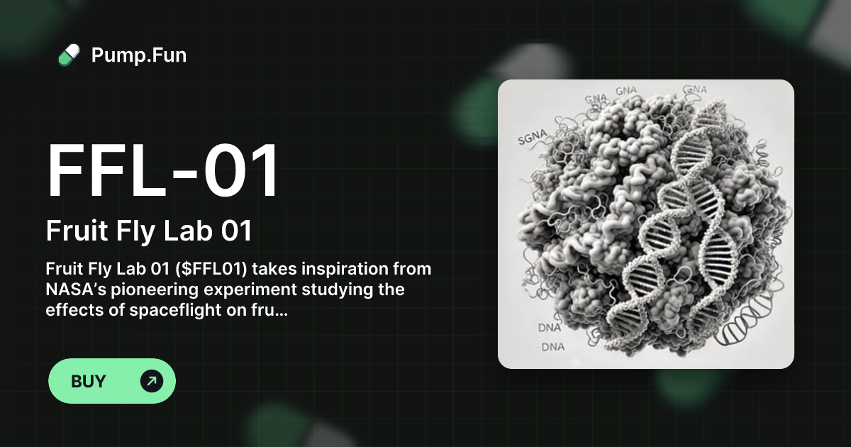 Fruit Fly Lab 01 (FFL-01) - Pump