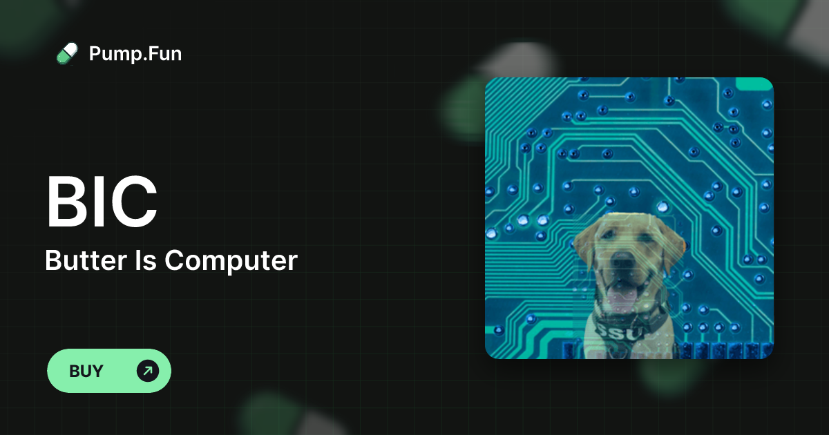 Butter Is Computer (BIC) - Pump