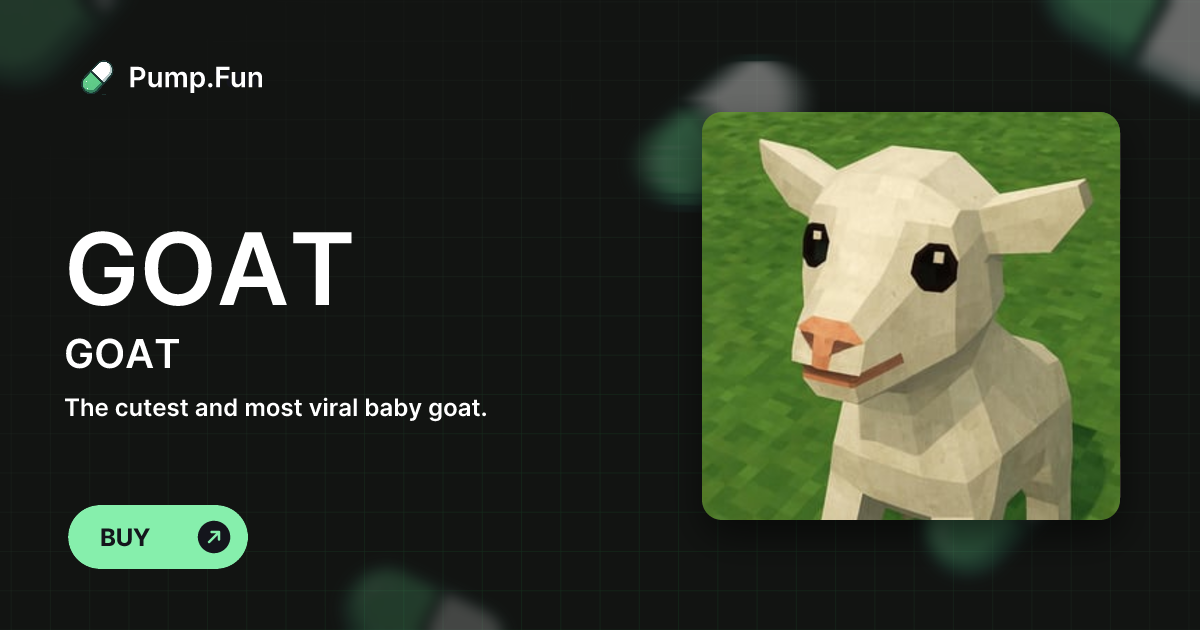 GOAT (GOAT) - Pump