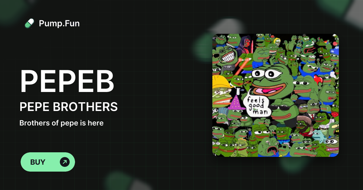 PEPE BROTHERS (PEPEB) - Pump