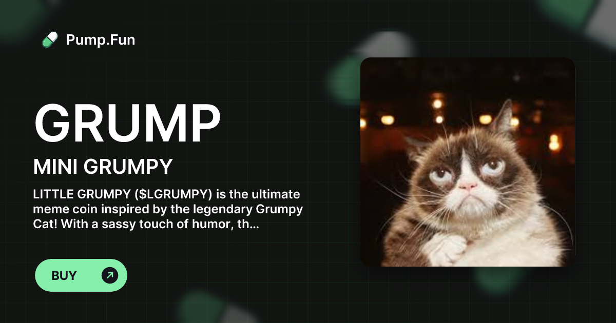 MINI GRUMPY (GRUMP) - Pump